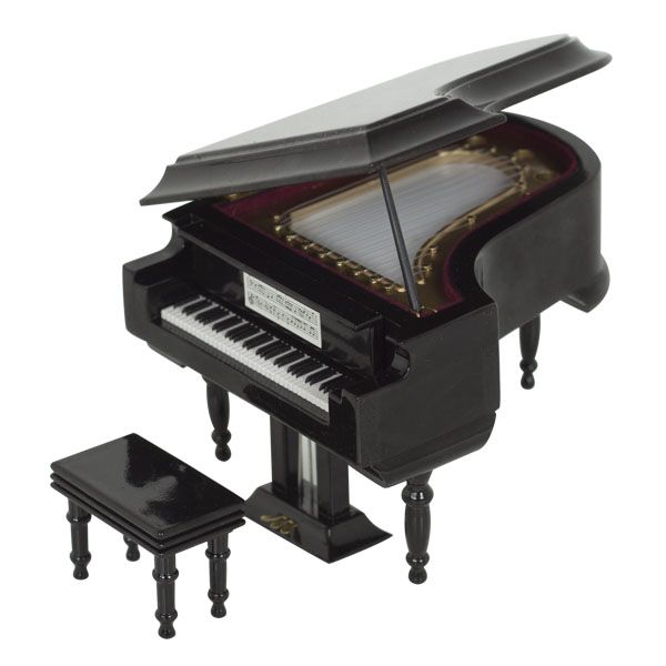 ⚡ Ortola Mini Piano De Cola 14X12x9.5 Cms Dd013