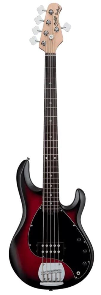 ⚡ Sterling Stingray Ray5 M/R Ruby Red Burst Satin